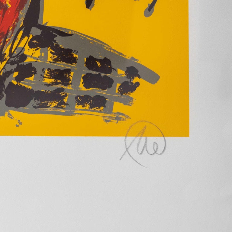 Markus Lüpertz - Markus Lüpertz (*1941) Portrait Head, Ed. EA For Sale ...