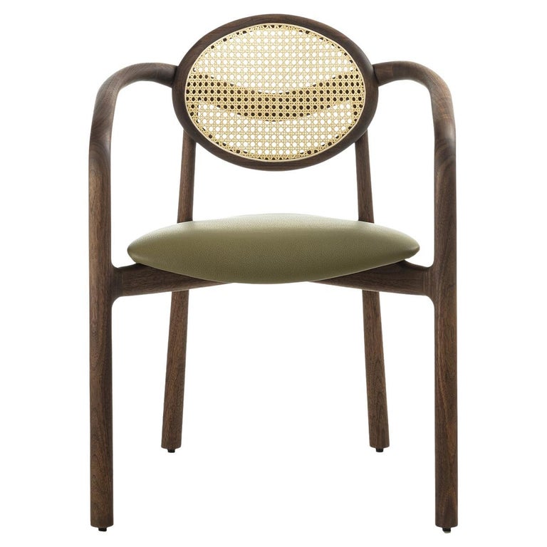 Marlena Green Chair With Arms by Studio Nove.3 For Sale at 1stDibs