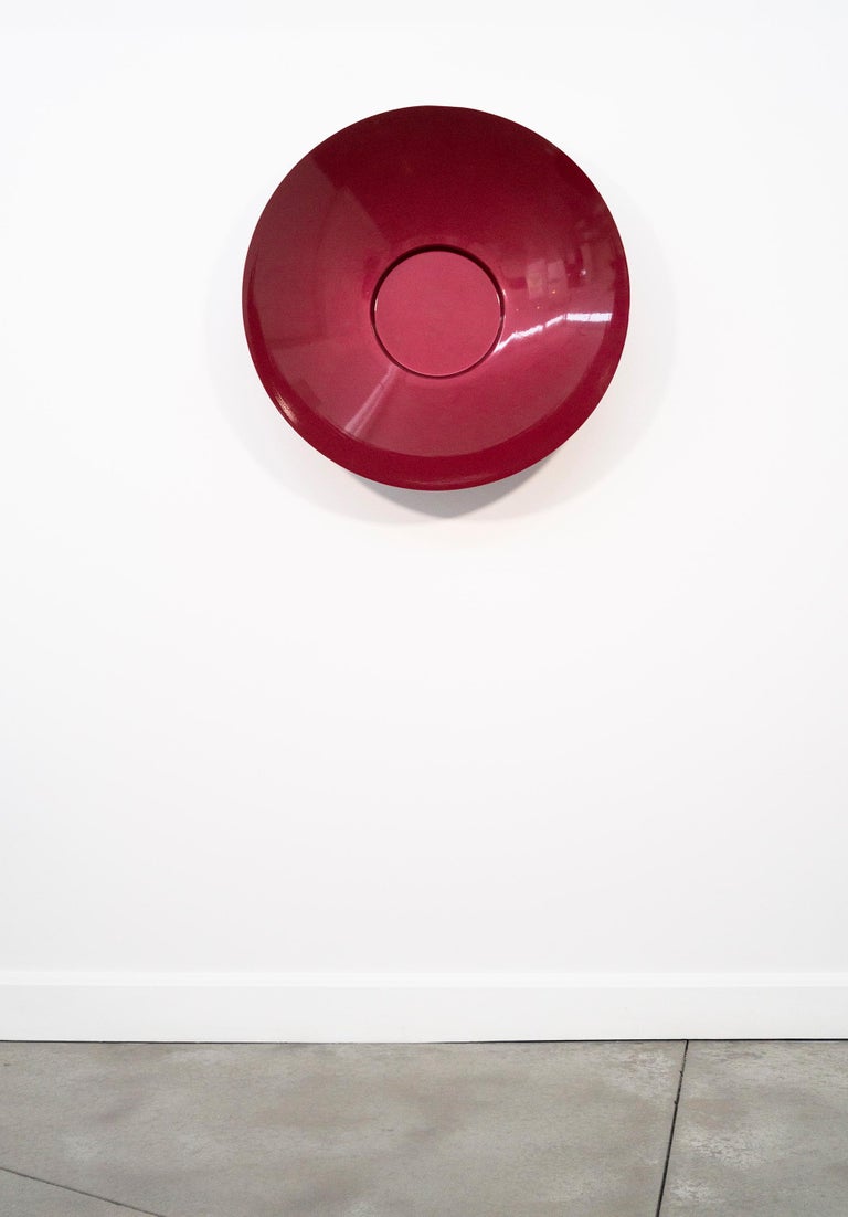 Marlene Hilton Moore - Singing Vessel Raspberry Red 32 - circular ...