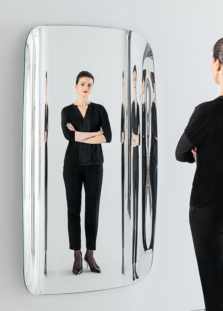 Miroir mural MARLENE, de Philippe Starck avec S. Schito pour Glas ...