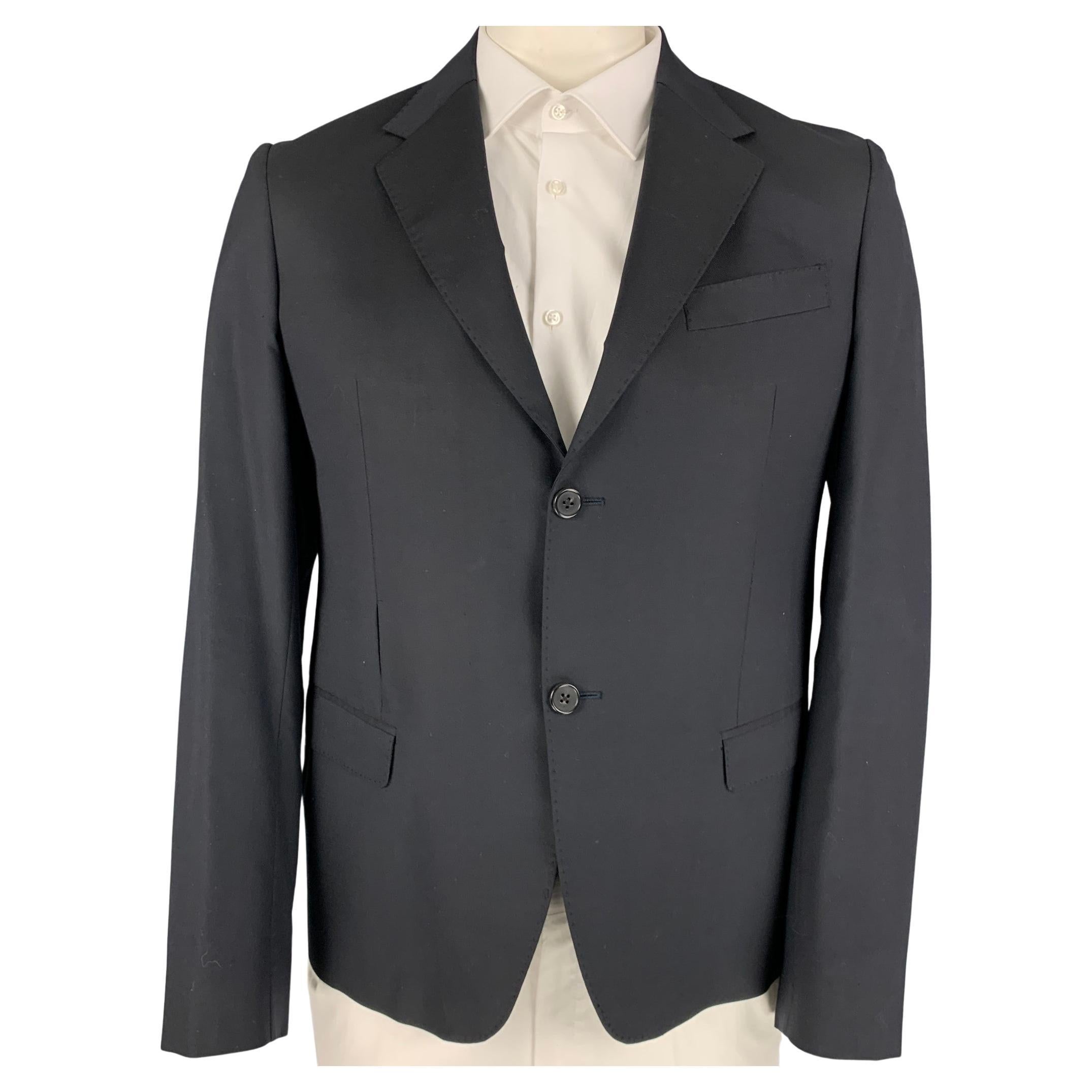 Marni Black Leather Jacket S For Sale at 1stDibs