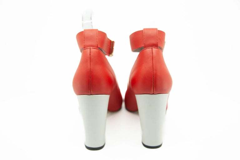 Marni's red pumps For Sale at 1stDibs