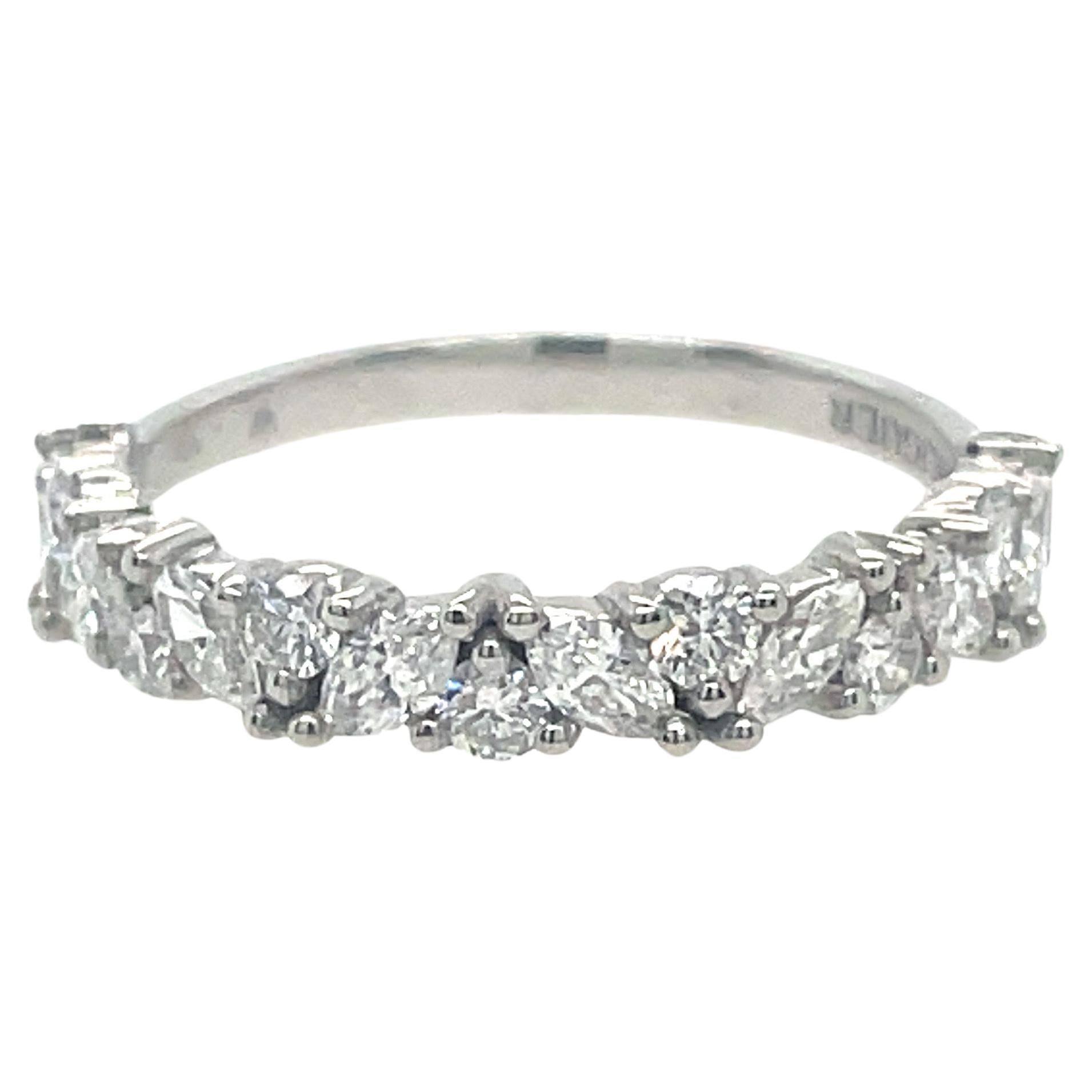 Customizable 1.30ct Diamond ring with Marquis and round diamond ring in ...