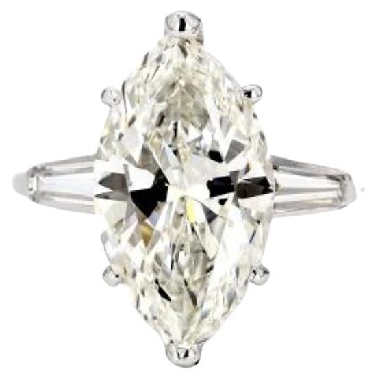 Customizable Halt Eternity Classic Marquise Diamond Ring For Sale at ...