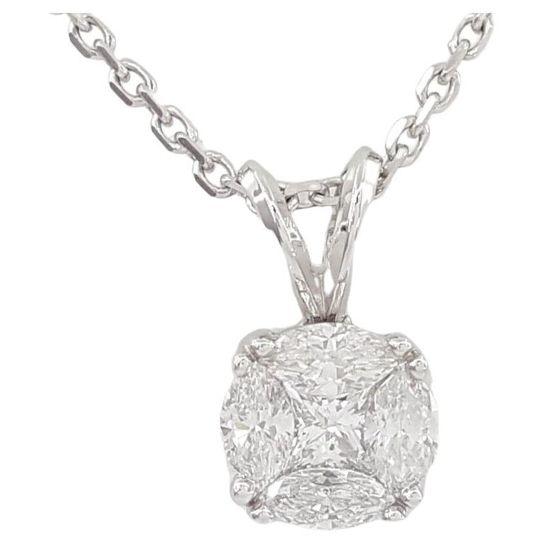 Marquise and Princess Brilliant Cut Diamond Round Shape Invisible ...