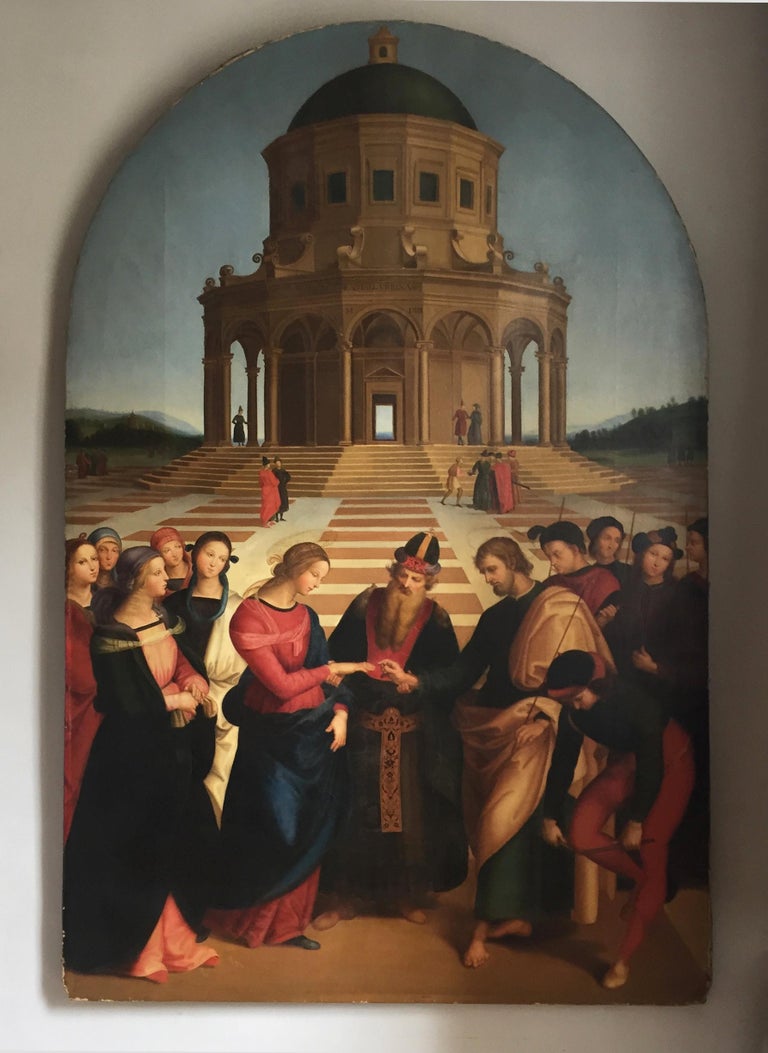 Marriage of the Virgin after Raphael 'Raffaello Sanzio da Urbino', 1483 ...