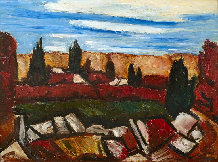 Marsden Hartley - Autumn Dogtown Commons For Sale at 1stDibs
