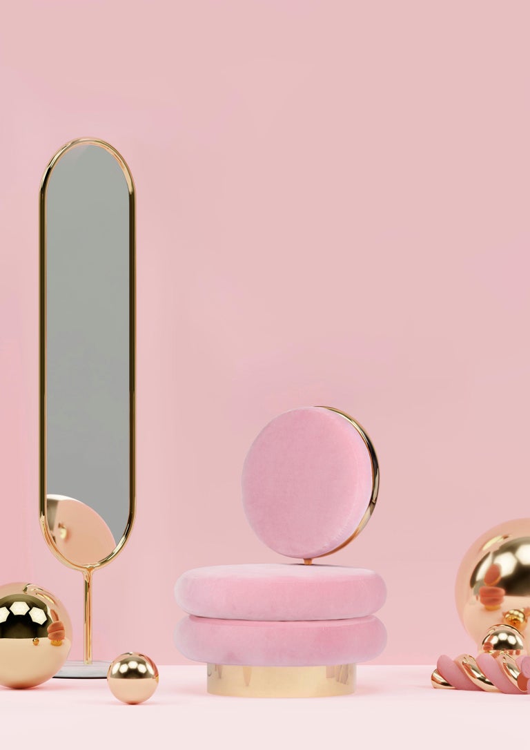 Pink Grace Armchair by Royal Stranger For Sale at 1stDibs | single sofa ...