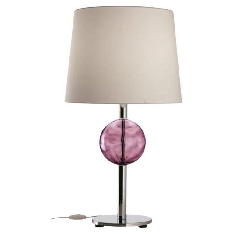 Marta - 5576 Table, Violet Venetian Crystal For Sale at 1stDibs