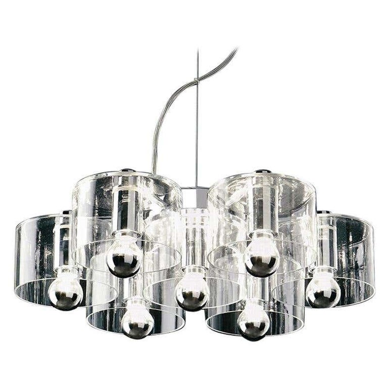 Marta Laudani and MarCo Romanelli Suspension Lamp 'Fiore' 423 by Oluce ...