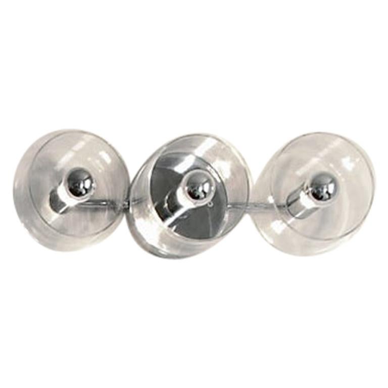 Marta Laudani and MarCo Romanelli Wall Lamp 'Fiore' 3 Line by Oluce For ...