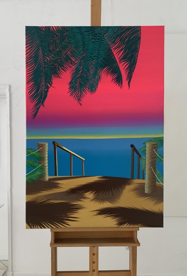 Marta Rynkiewicz – „Chasing shadows - Acrylmalerei, Pop-Art, Landschaft ...