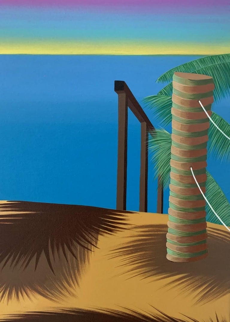 Marta Rynkiewicz - Chasing shadows - Acrylic painting, Pop art ...