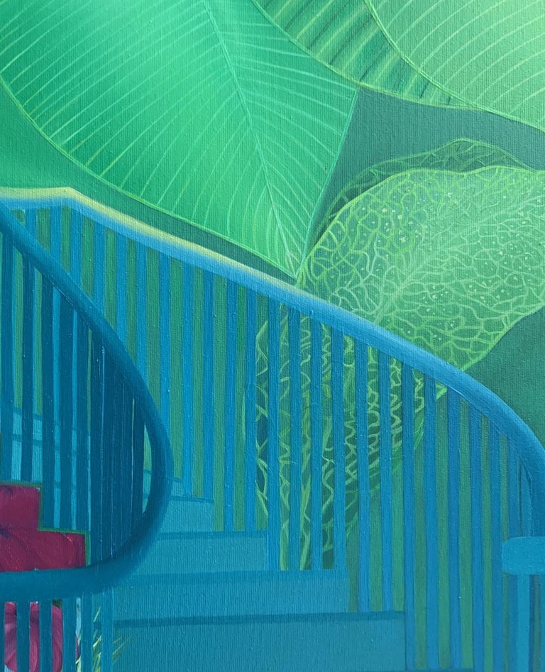 Marta Rynkiewicz - Don't look for me - Oil painting Pop art Vibrant ...