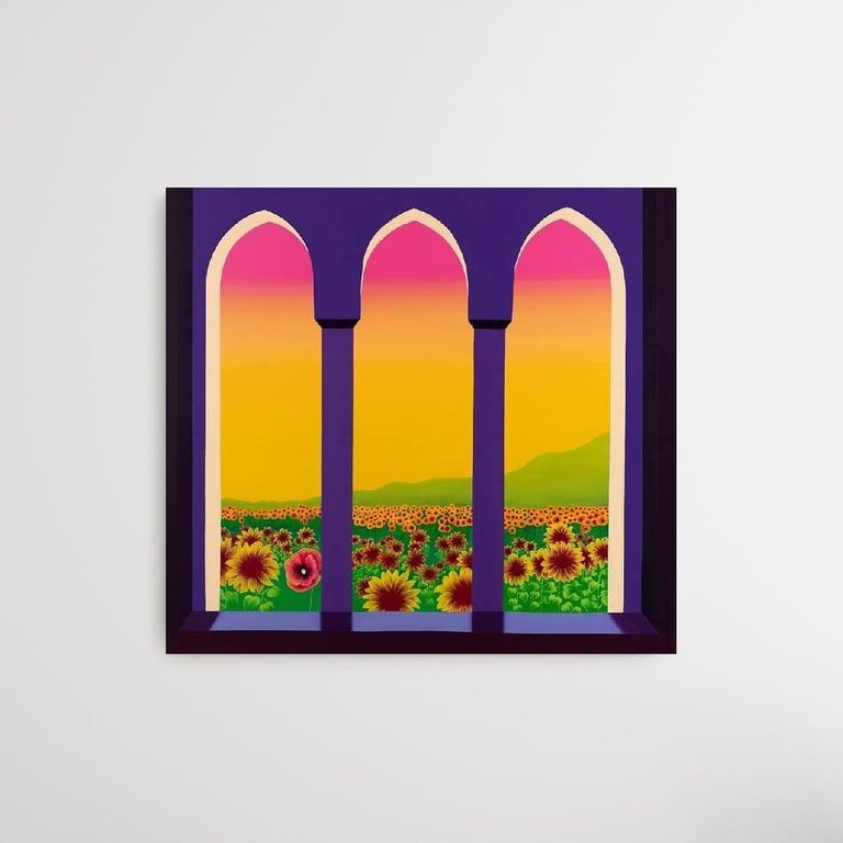 Marta Rynkiewicz - Not complete stranger - Acrylic painting, Pop art ...