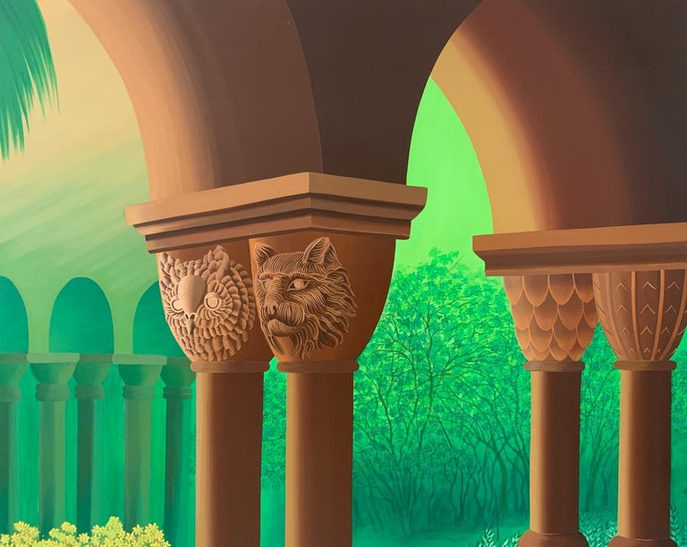 Marta Rynkiewicz - The Guardians - Acrylic painting, Pop art, Vibrant ...