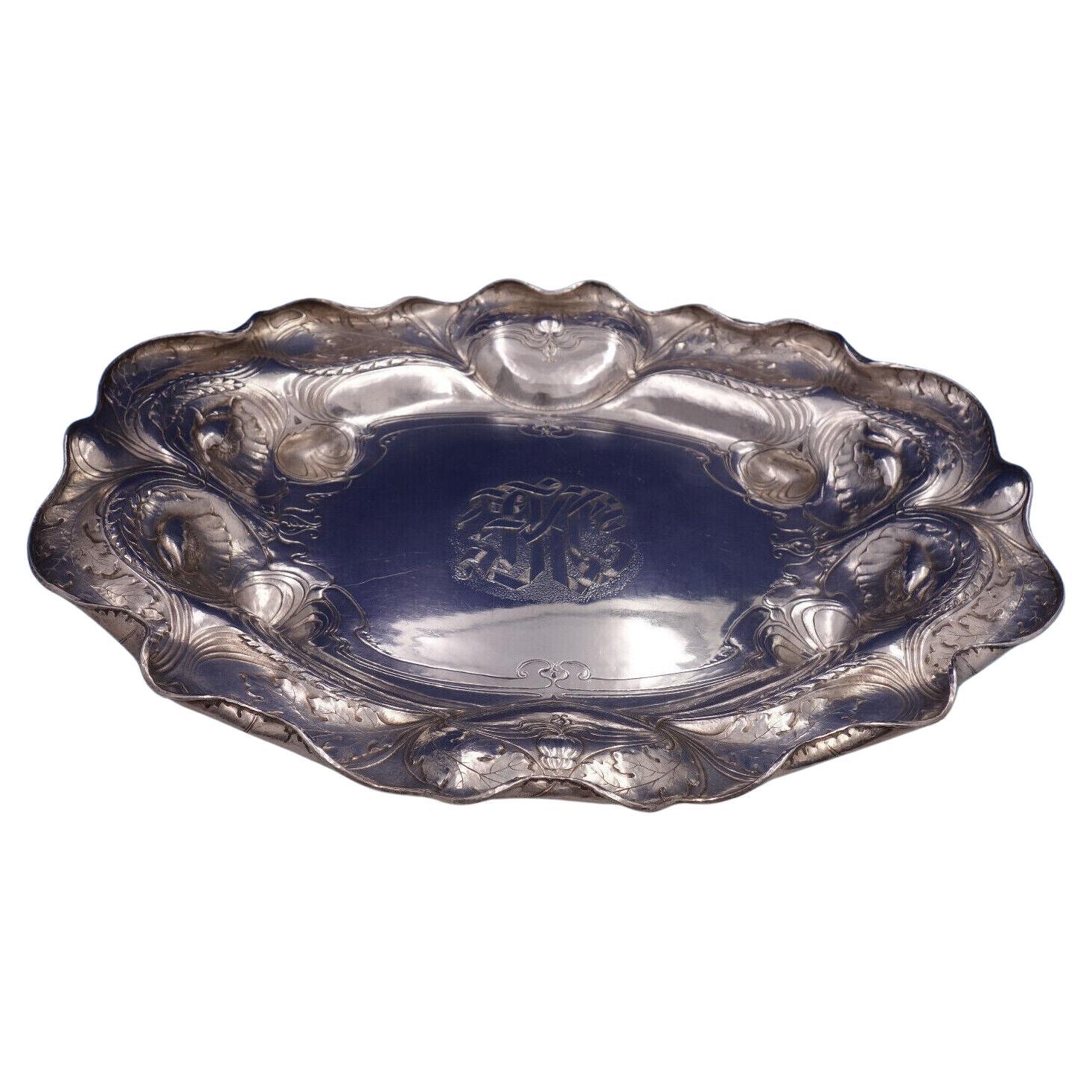Etruscan by Gorham Sterling Silver Tea Tray 105.69 Ozt, #A9807 at 1stDibs