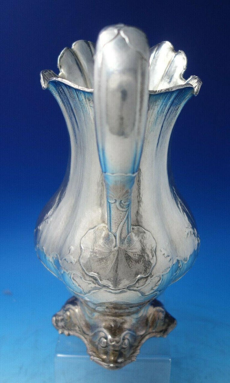 Martele by Gorham Sterling Silver Water Pitcher Sealife Motif Massive ...