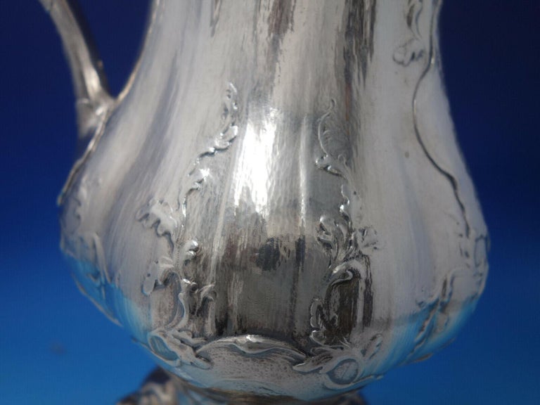 Martele by Gorham Sterling Silver Water Pitcher Sealife Motif Massive ...