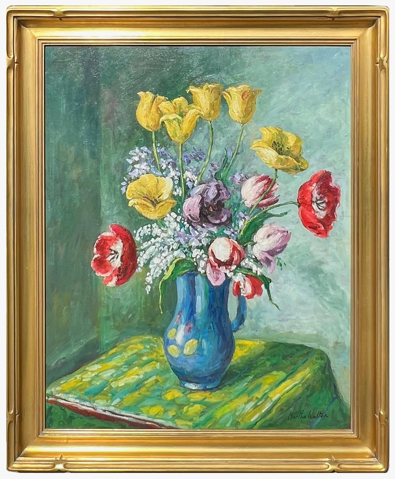 Martha Walter - Still Life with Tulips by Martha Walter (American: 1875–1976) For Sale at 1stDibs