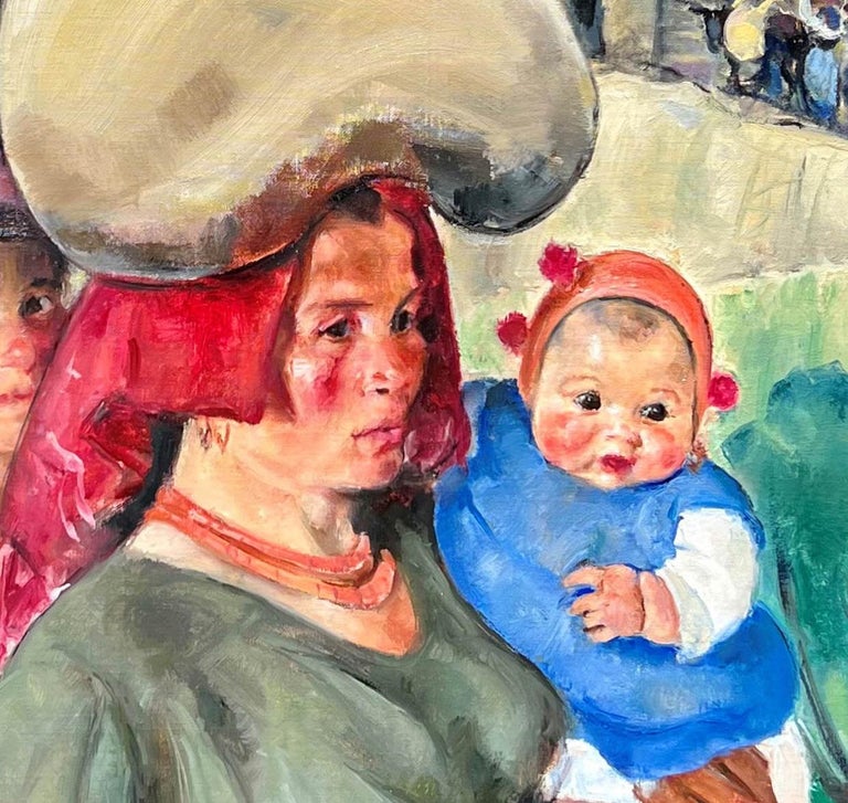 Martha Walter - Women and Children in Anticoli by Martha Walter ...