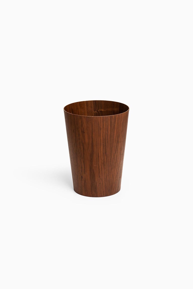 Martin Åberg Large Trash Can in Teak Produced by Servex in Sweden at ...