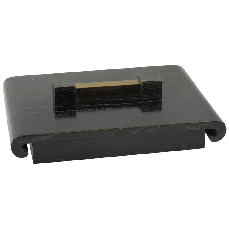 Martin California Modernist Japanese Inspired Large Limed Oakwood ...