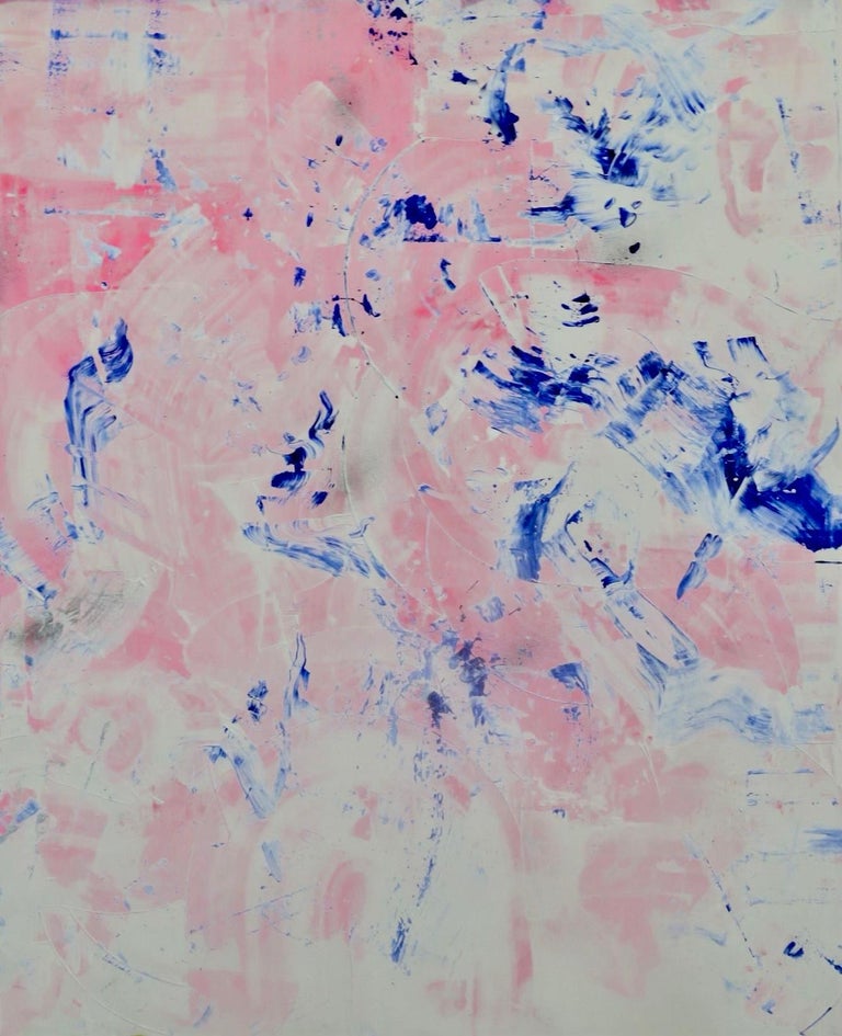 Martin Durazo - Ephemeral, medium, abstract, punk, blue, dreamy, clouds ...