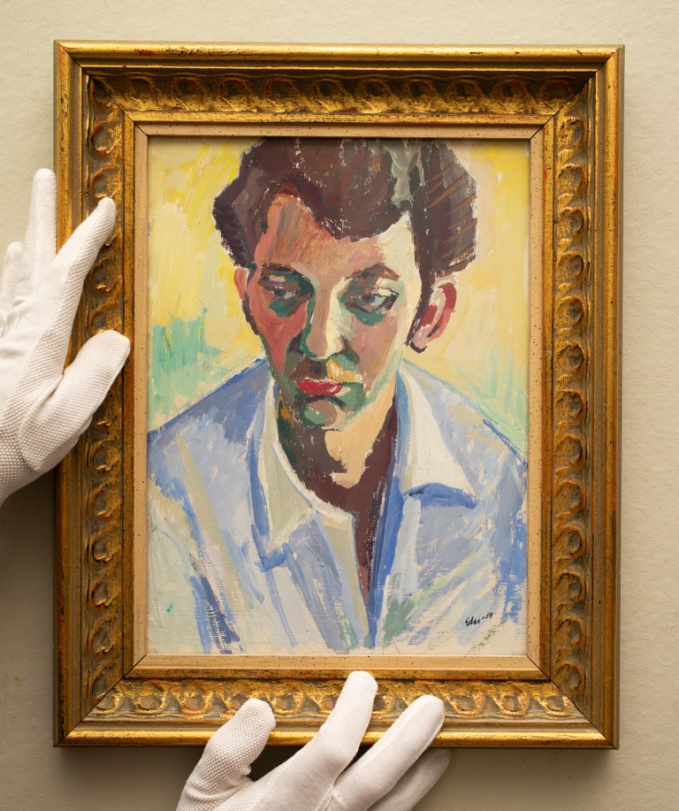 Martin Eder - Portrait of a Man by Swedish Artist Martin Eder, 1954 ...