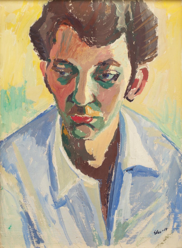 Martin Eder - Portrait of a Man by Swedish Artist Martin Eder, 1954 ...