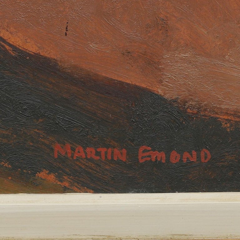Martin Emond, the Viaduct, Oil on Board, Signed For Sale at 1stDibs