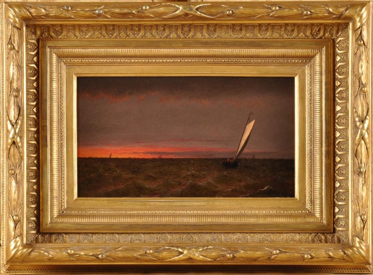 Martin Johnson Heade - Sailing at Sunset For Sale at 1stDibs