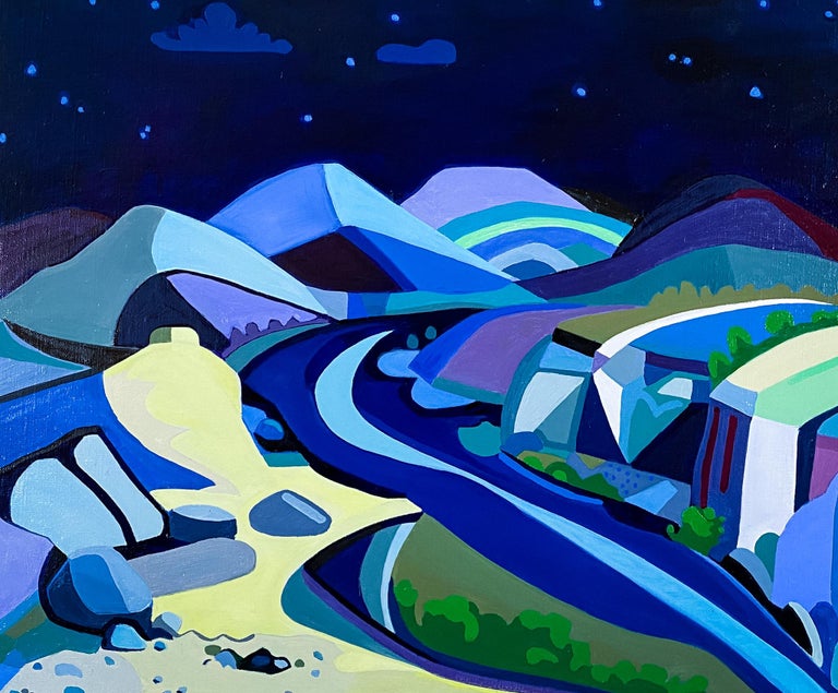Martin Kahnle - Untitled (The Little Ravine, at Night) For Sale at 1stDibs