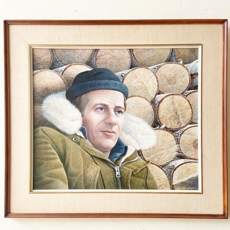 Martin Lake, Acrylic Painting by Ron Pelley For Sale at 1stDibs