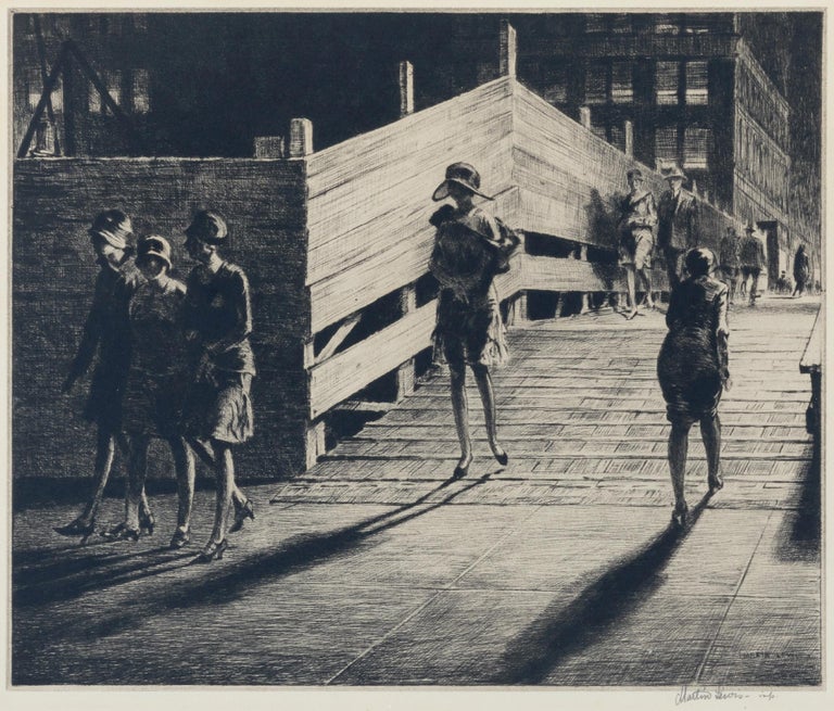 Martin Lewis - Fifth Avenue Bridge For Sale at 1stDibs