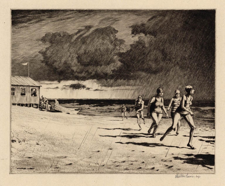 Martin Lewis - Oncoming Rain at 1stDibs