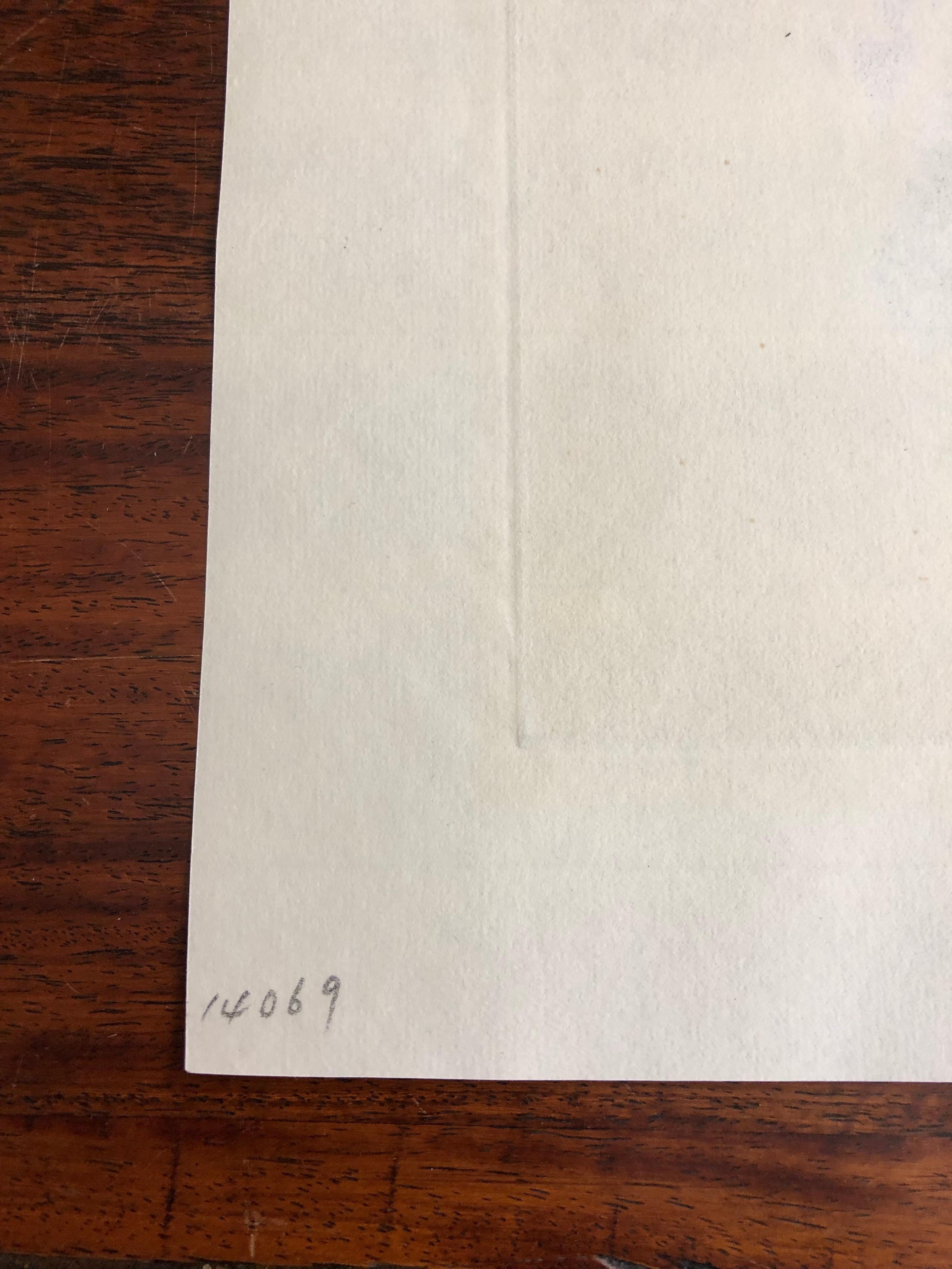 Martin Lewis, Snow on the El, 1931, Dry Point For Sale at 1stDibs