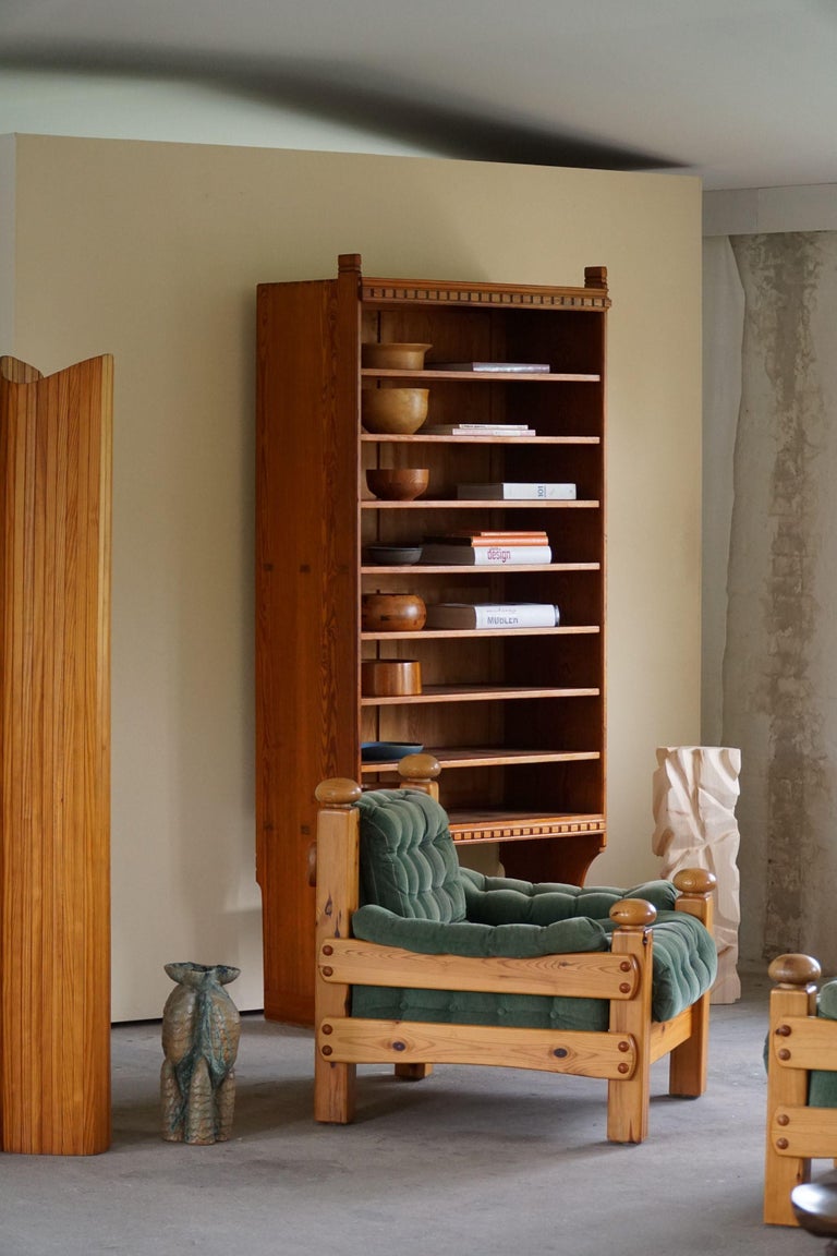 Martin Nyrop Bookcase by Rud. Rasmussen in Oregon Pine, Danish Modern ...