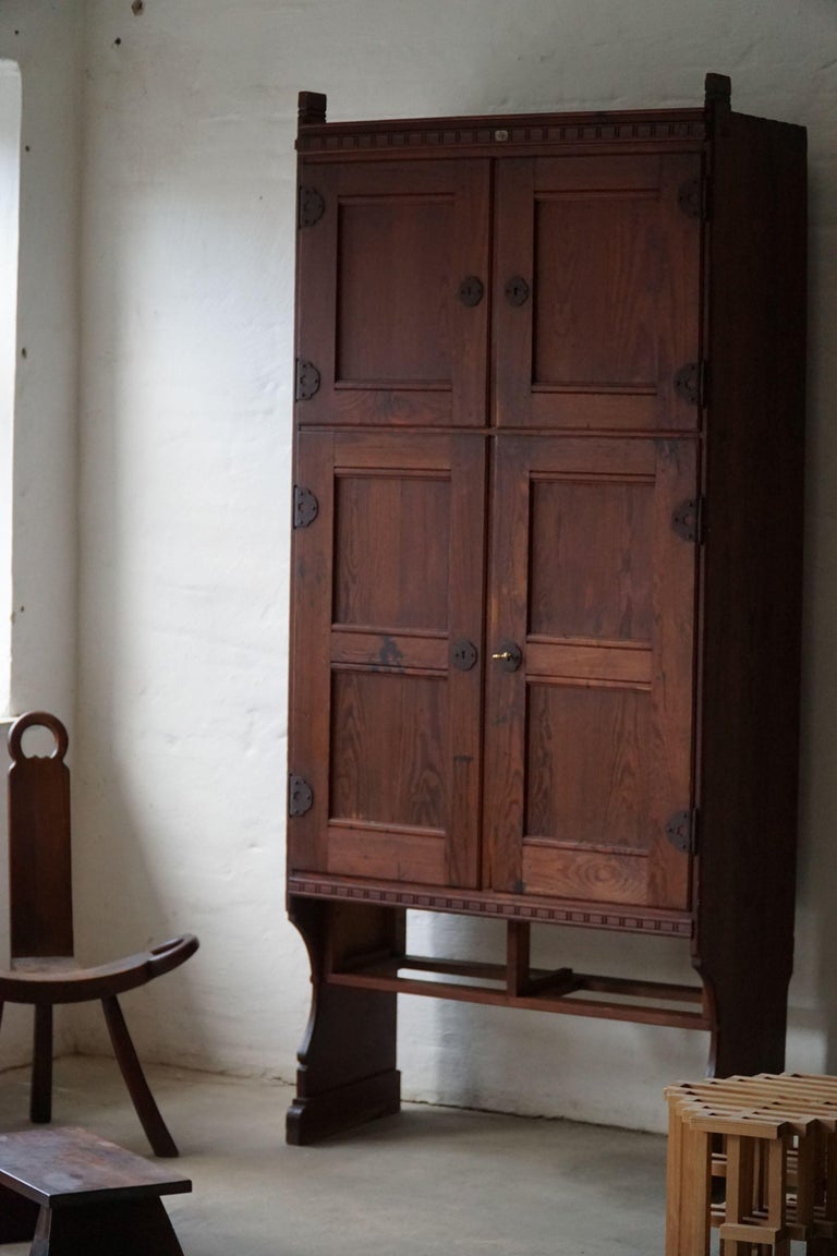 Martin Nyrop Cabinet, Rud. Rasmussen, Model "6433" in Solid Pine ...