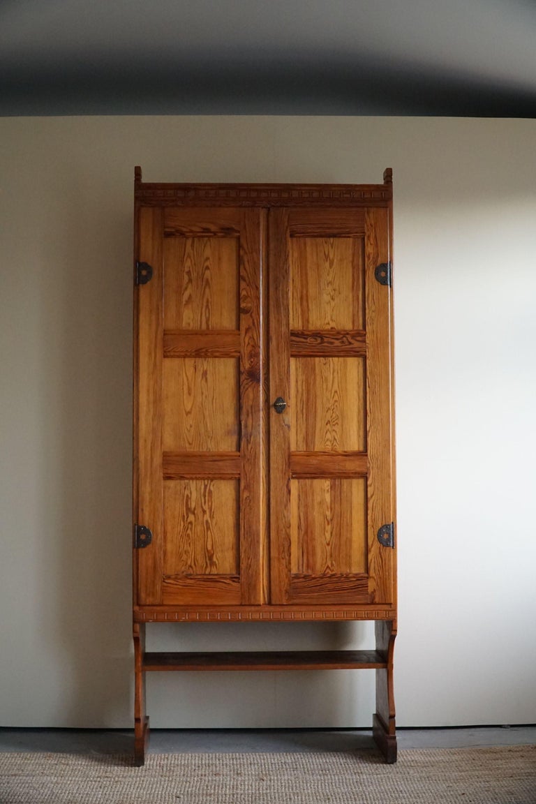 Martin Nyrop Cabinet, Rud. Rasmussen, Model "6433" in Solid Pine ...