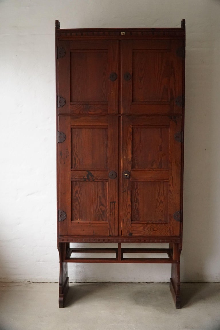 Martin Nyrop Cabinet, Rud. Rasmussen, Model "6433" in Solid Pine ...