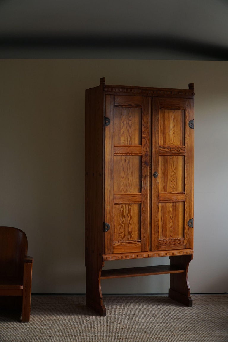 Martin Nyrop Cabinet, Rud. Rasmussen, Model "6433" in Solid Pine ...