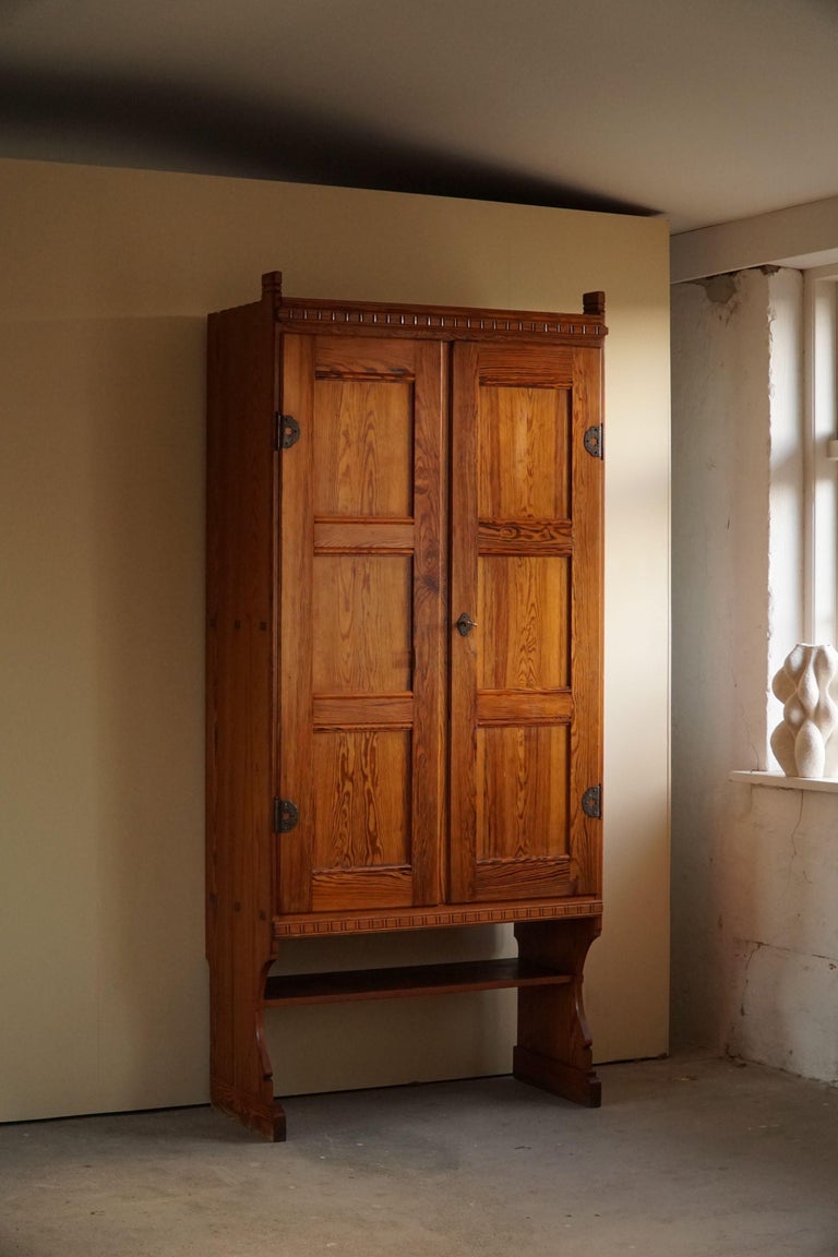 Martin Nyrop Cabinet, Rud. Rasmussen, Model "6433" in Solid Pine ...