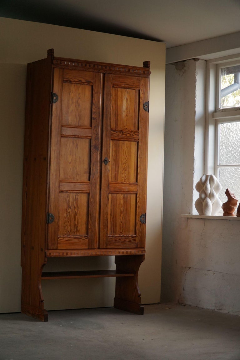 Martin Nyrop Cabinet, Rud. Rasmussen, Model "6433" in Solid Pine ...