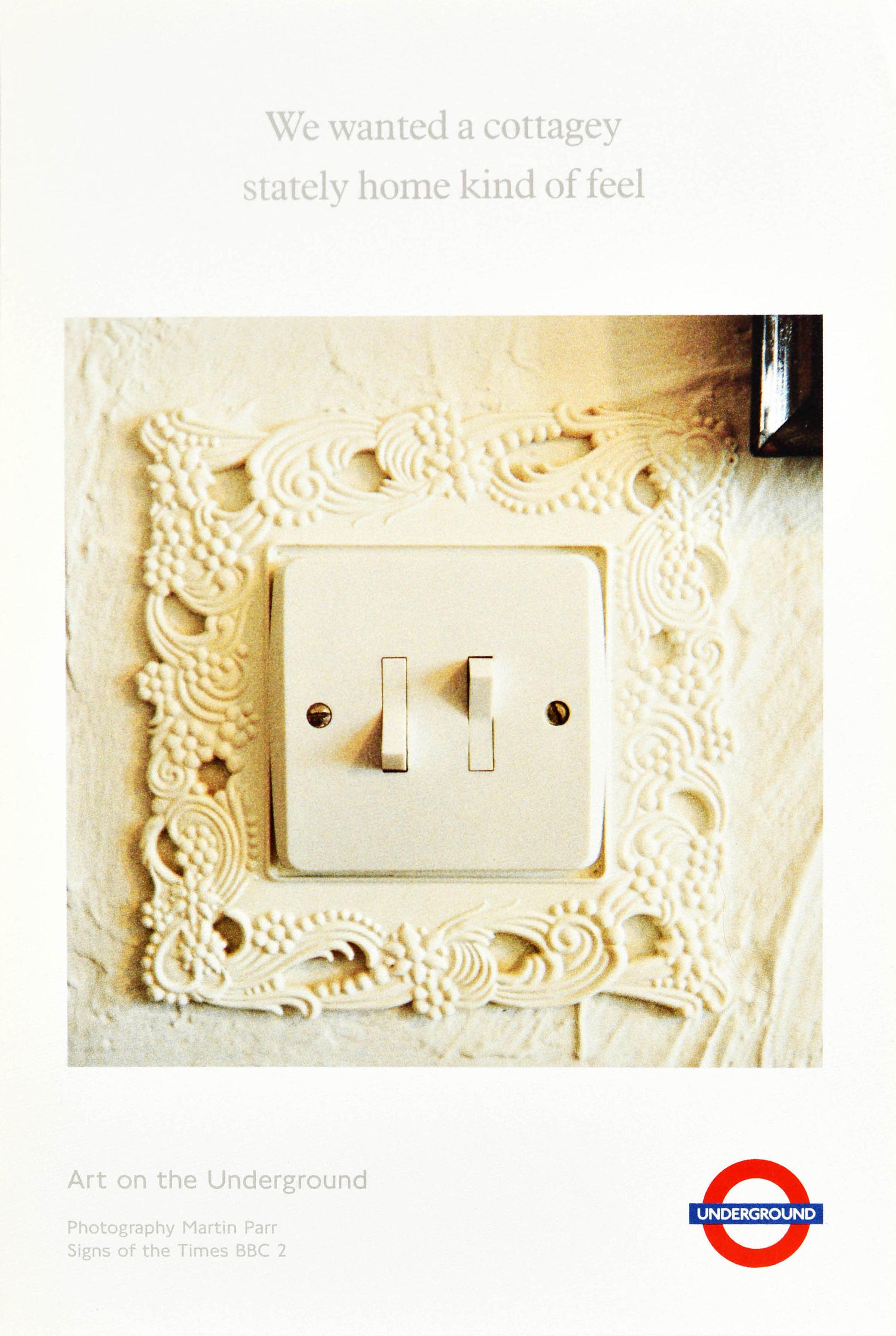 Martin Parr - Original Vintage London Underground Poster Martin Parr ...