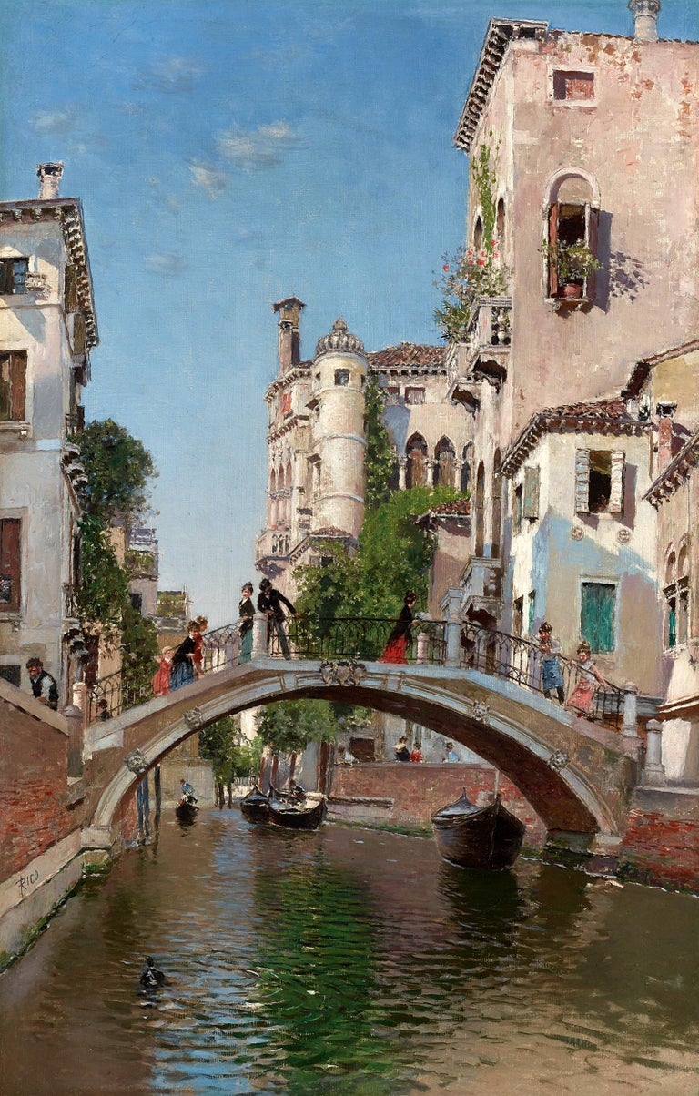 Martin Rico y Ortega - A Canal in Venice at 1stDibs