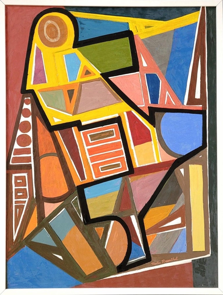 Martin Rosenthal - 1960's oil on board by Martin Rosenthal For Sale at ...