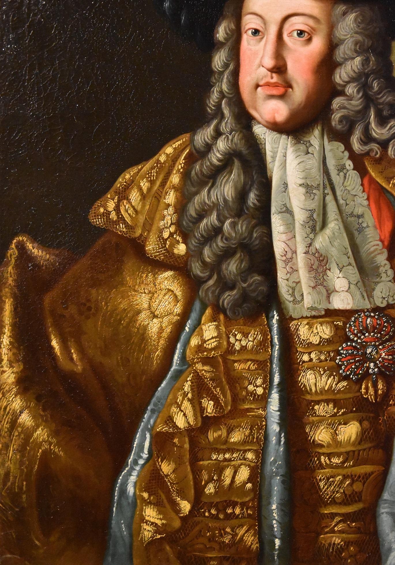 Portrait Emperor Van Meytens Paint Oil on canvas Old master 18th ...