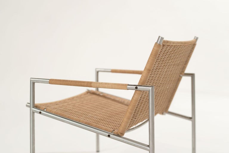 Martin Visser Model SZ01 for T Spectrum Lounge Chair, Netherlands, C ...