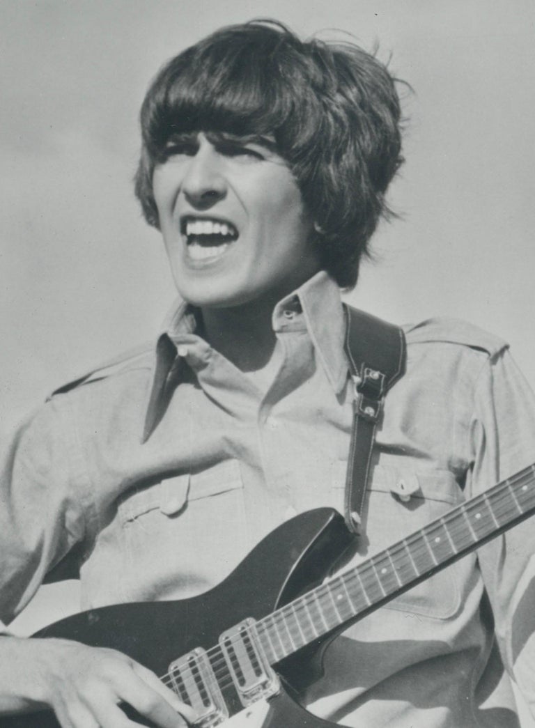 Martin Weaver - George Harrison, Guitar, Black and White Photography ...
